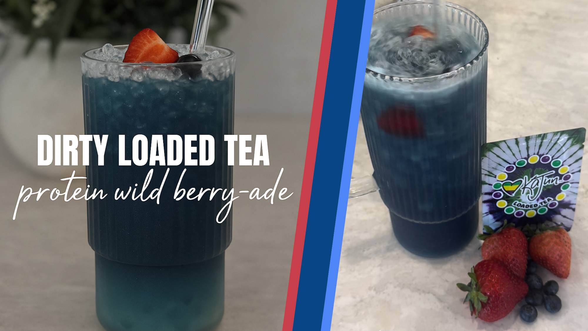 Protein Wild Berry-ade Loaded Tea – Kajun Loaded Tea