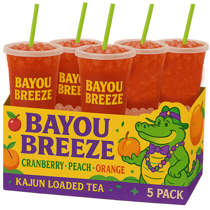 Bayou Breeze | Loaded Tea | Cranberry • Peach • Orange – Kajun Loaded Tea
