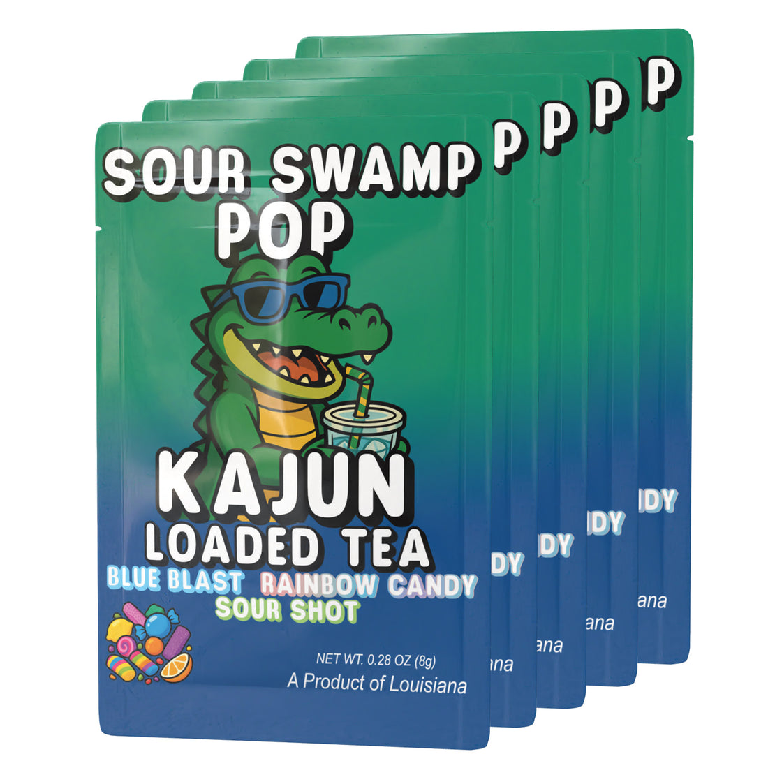Sour Swamp Pop | Loaded Tea | Blue Blast • Rainbow Candy • Sour Shot ...