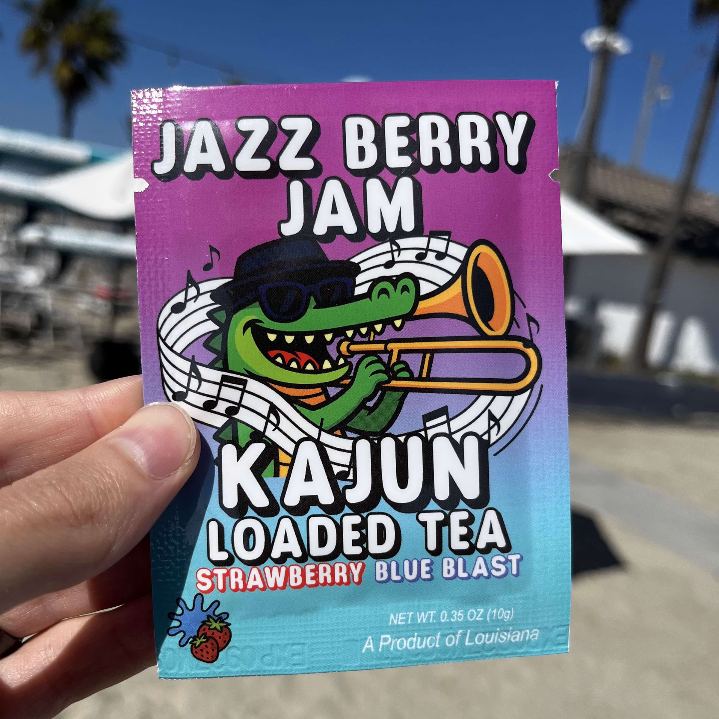 Jazz Berry Jam | Loaded Tea | Strawberry • Blue Blast – Kajun Loaded Tea