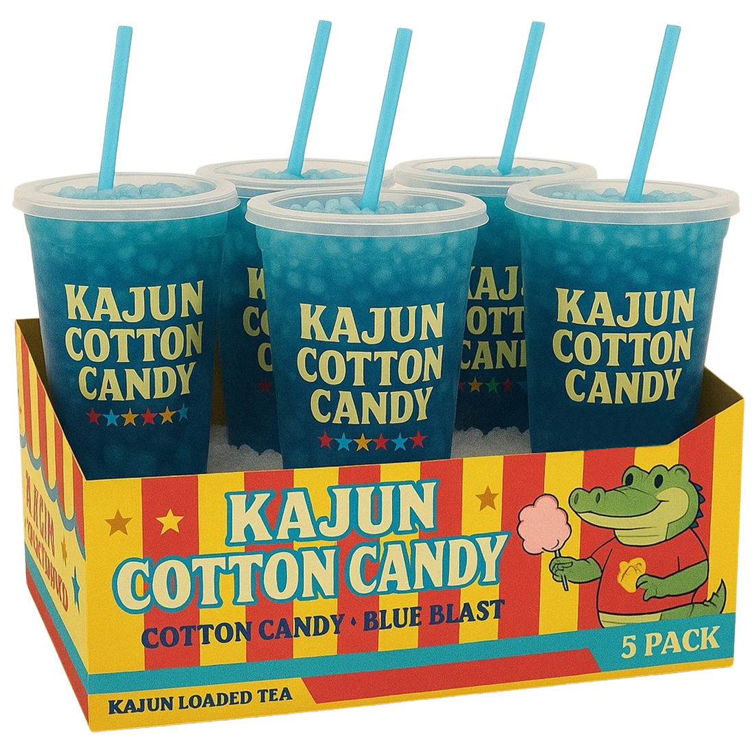 Kajun Cotton Candy | Loaded Tea | Cotton Candy • Blue Blast – Kajun ...