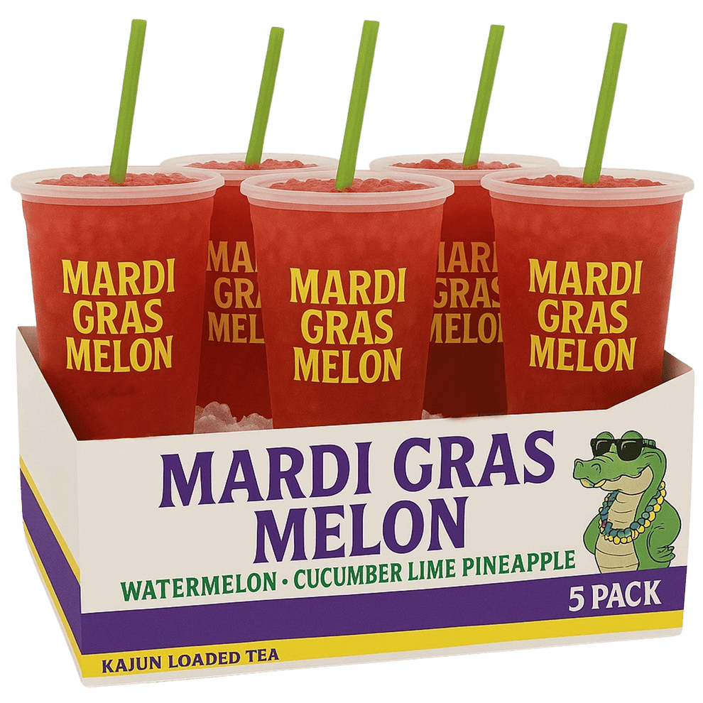 Mardi Gras Melon | Loaded Tea | Watermelon, Cucumber Lime, Pineapple ...