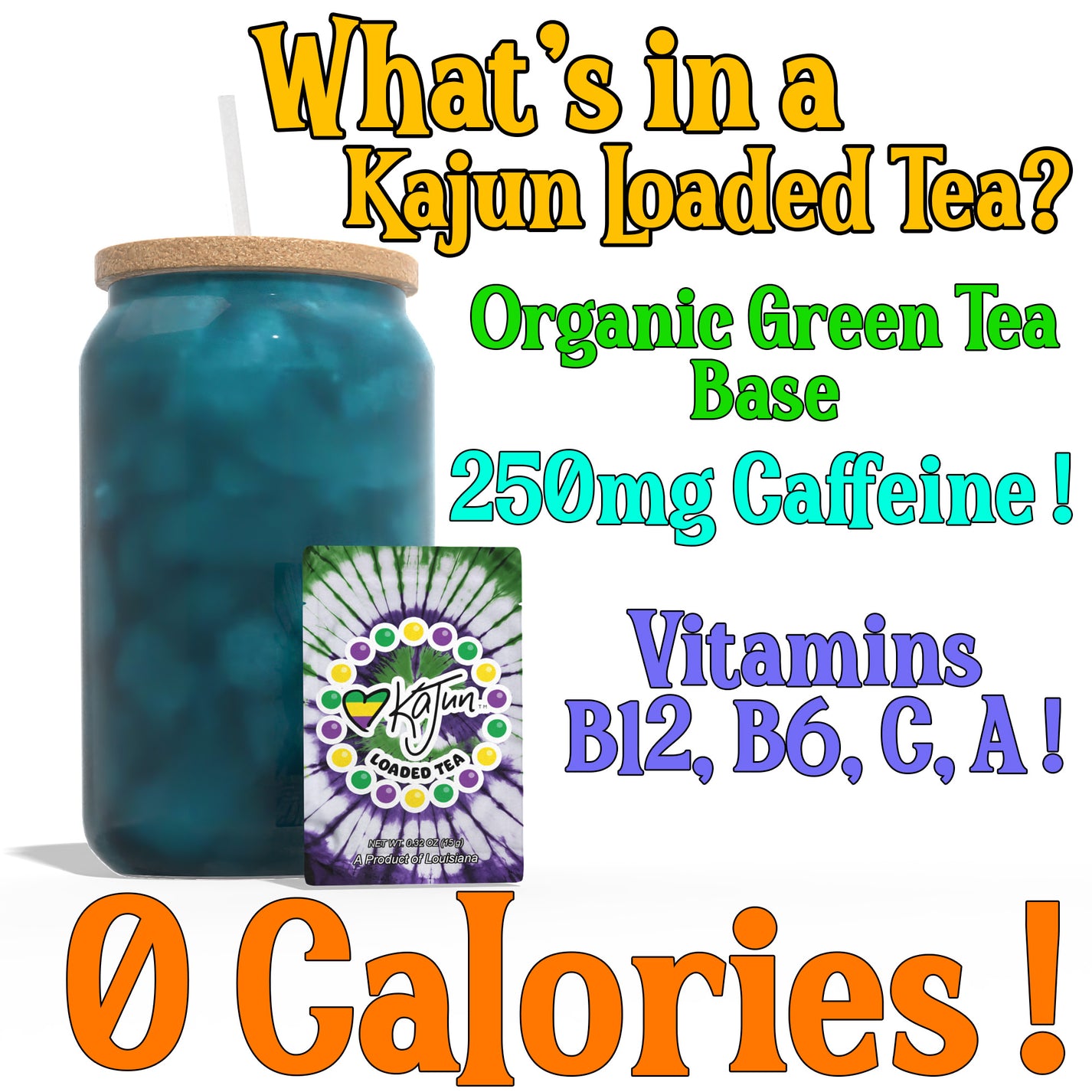 Big Bayou Bundle 40-Pack – Kajun Loaded Tea