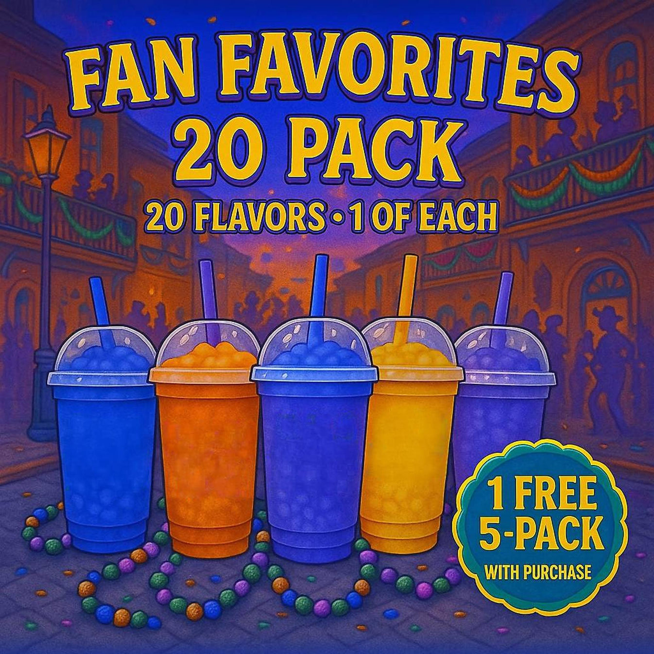 Fan Favorites 20-Pack – Kajun Loaded Tea