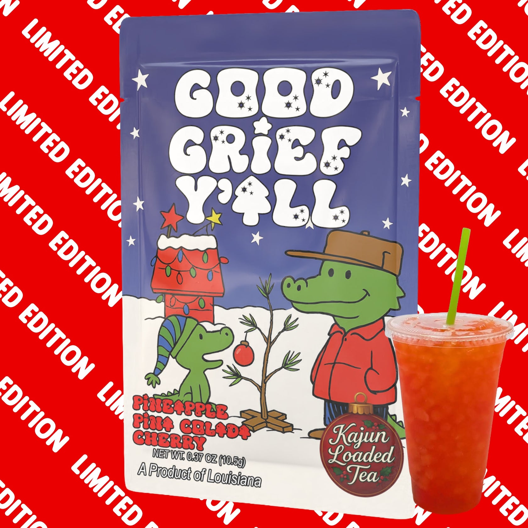 Good Grief Y’all | Loaded Tea | Pineapple • Pina Colada • Cherry ...